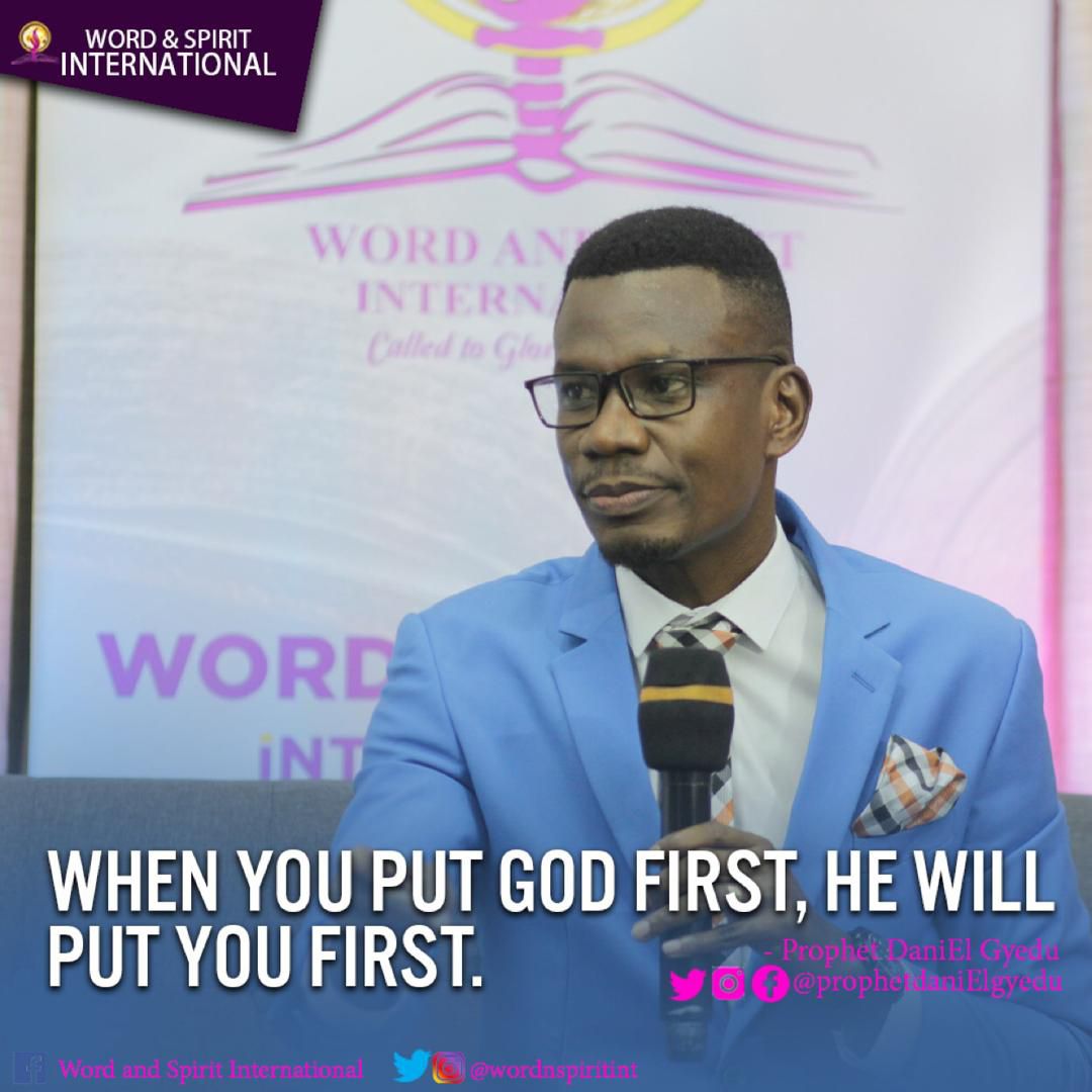 Set your priorities right 🔥🔥🔥💯-Word and Spirit International